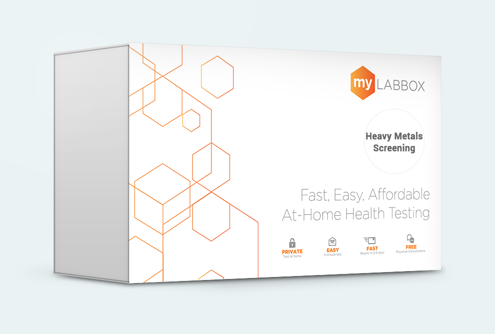 Heavy Metals Test - Easy at-home testing - myLAB Box