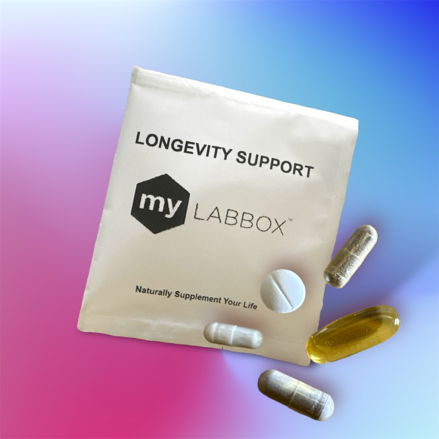 Anti Aging Supplements - myLAB Box